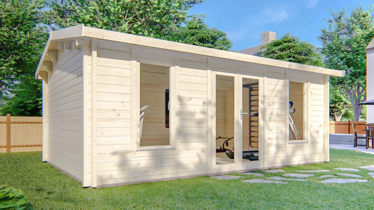 Longford Log Cabin 4m x 3m - MyCabin.ie