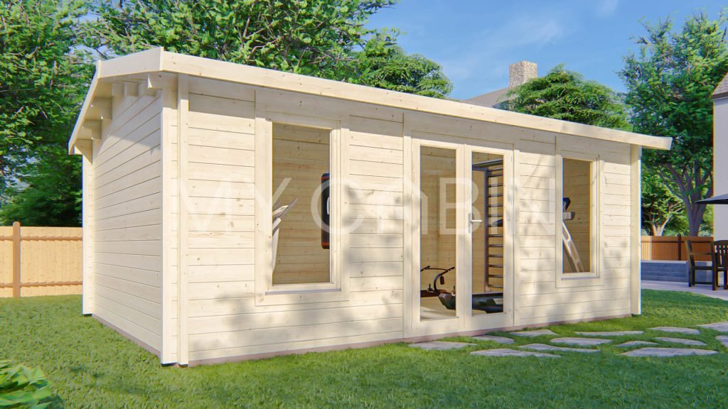 Longford Log Cabin 4m x 3m - Log Cabins & Homes -MyCabin.ie