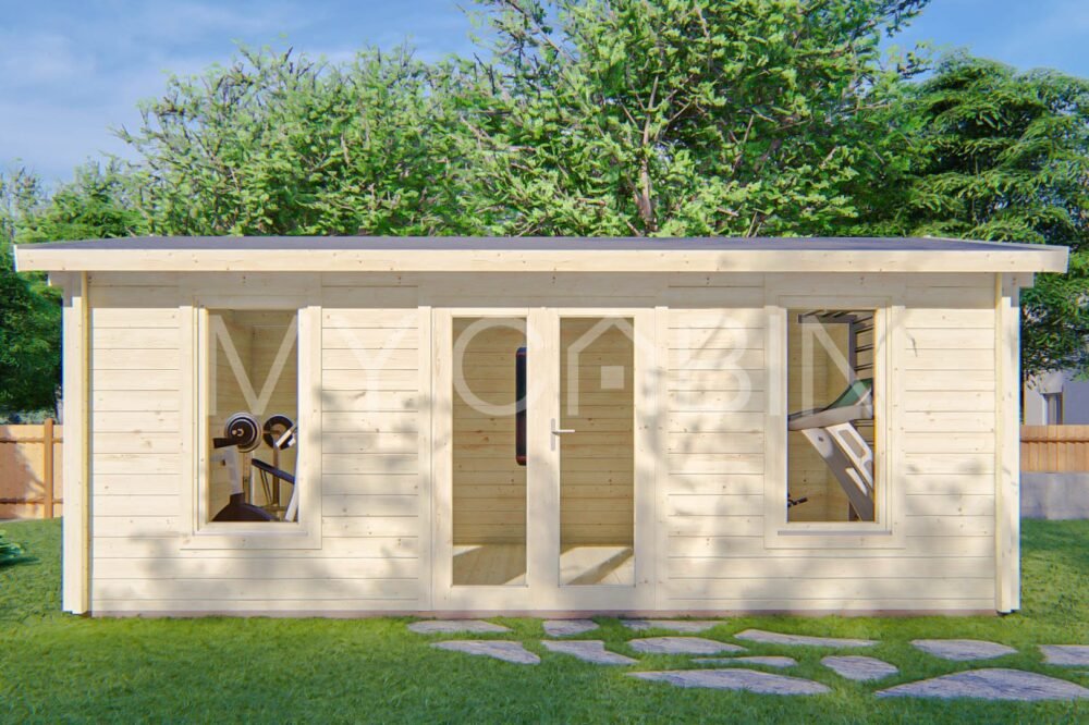 Longford Log Cabin 4m x 3m - Log Cabins & Homes -MyCabin.ie