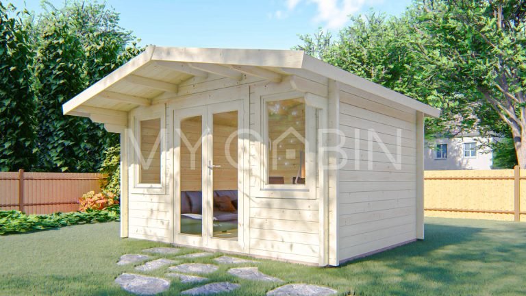 Galway Log Cabin 4m x 3m - Log Cabins & Homes -MyCabin.ie