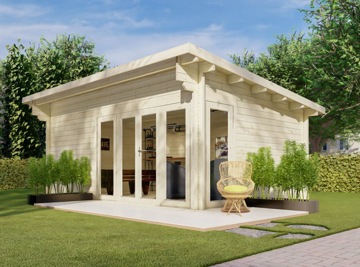 Dingle Log Cabin 5m x 4m - Log Cabins & Homes -MyCabin.ie